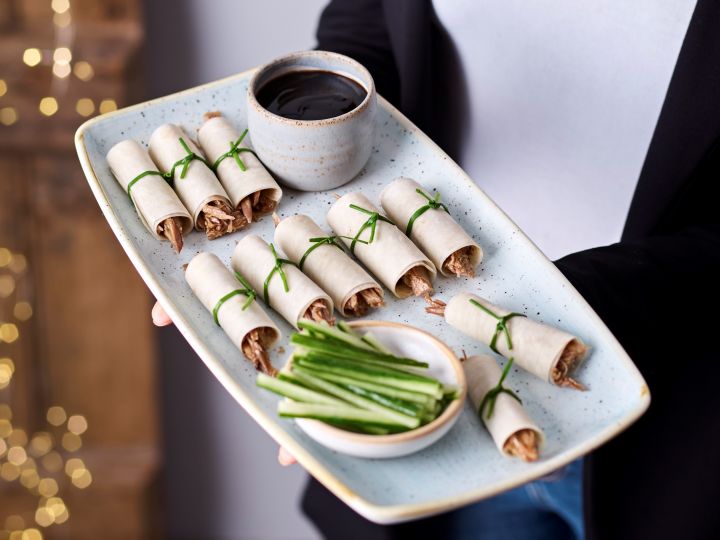 Chinese-Style Pancake Canapes | The Organic Butchery